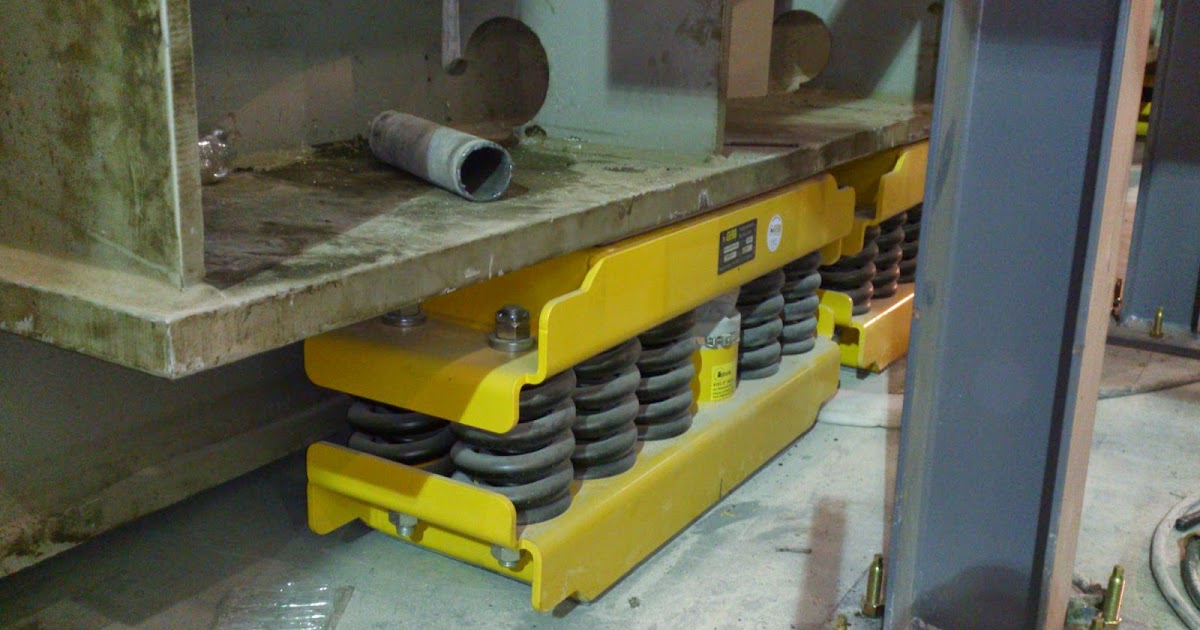 ENGINE VIBRATION ISOLATORS - HFO POWER PLANT