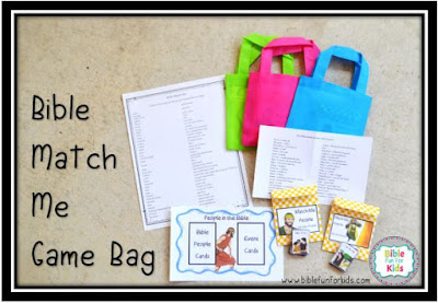 Bible Match Me | Bible Fun For Kids