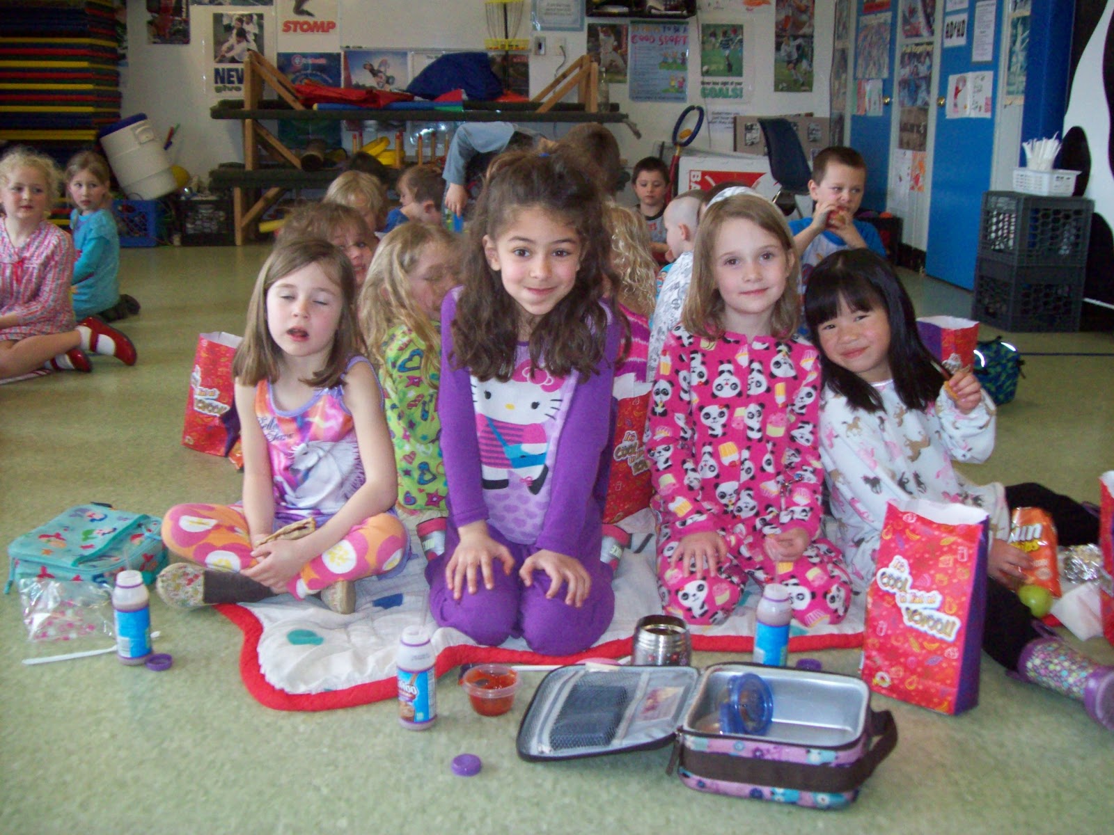 Mrs. Helfrich's Kindergarten Blog: Pajama Day!