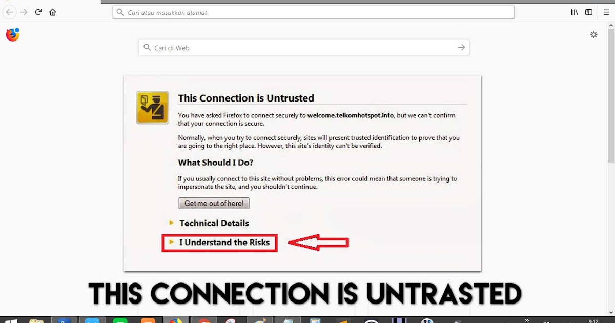 Mengatasi the connection is untrusted - leqwerseattle