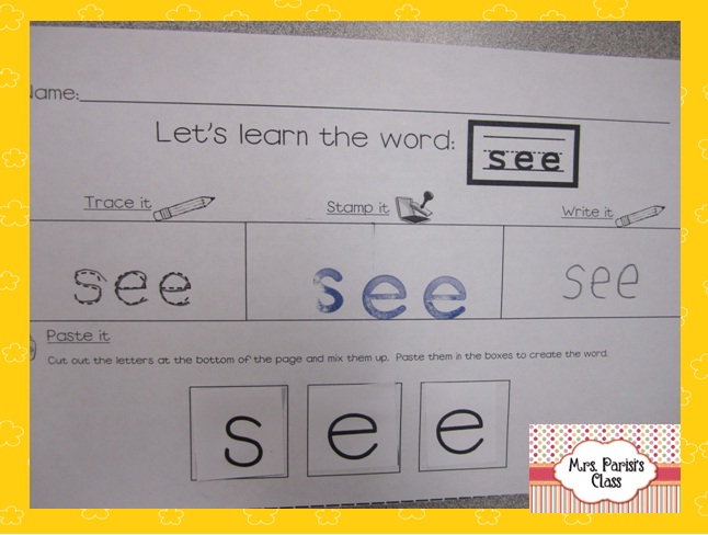 Mrs. Parisi's Kindergarten Class