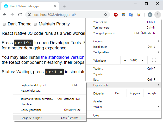 React Native Dersleri 06 - Debugging