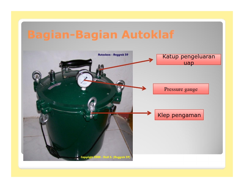 Bagaimanakah prinsip kerja Autoklaf? - BIOSAINS