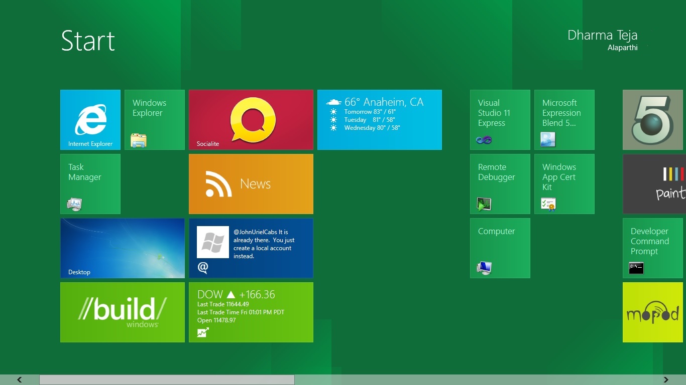 What's new in windows 8? (developer preview) | Cruse Security