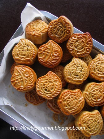 Five Spice Mooncake Biscuit With Red Bean Paste 五香粉口味公仔饼