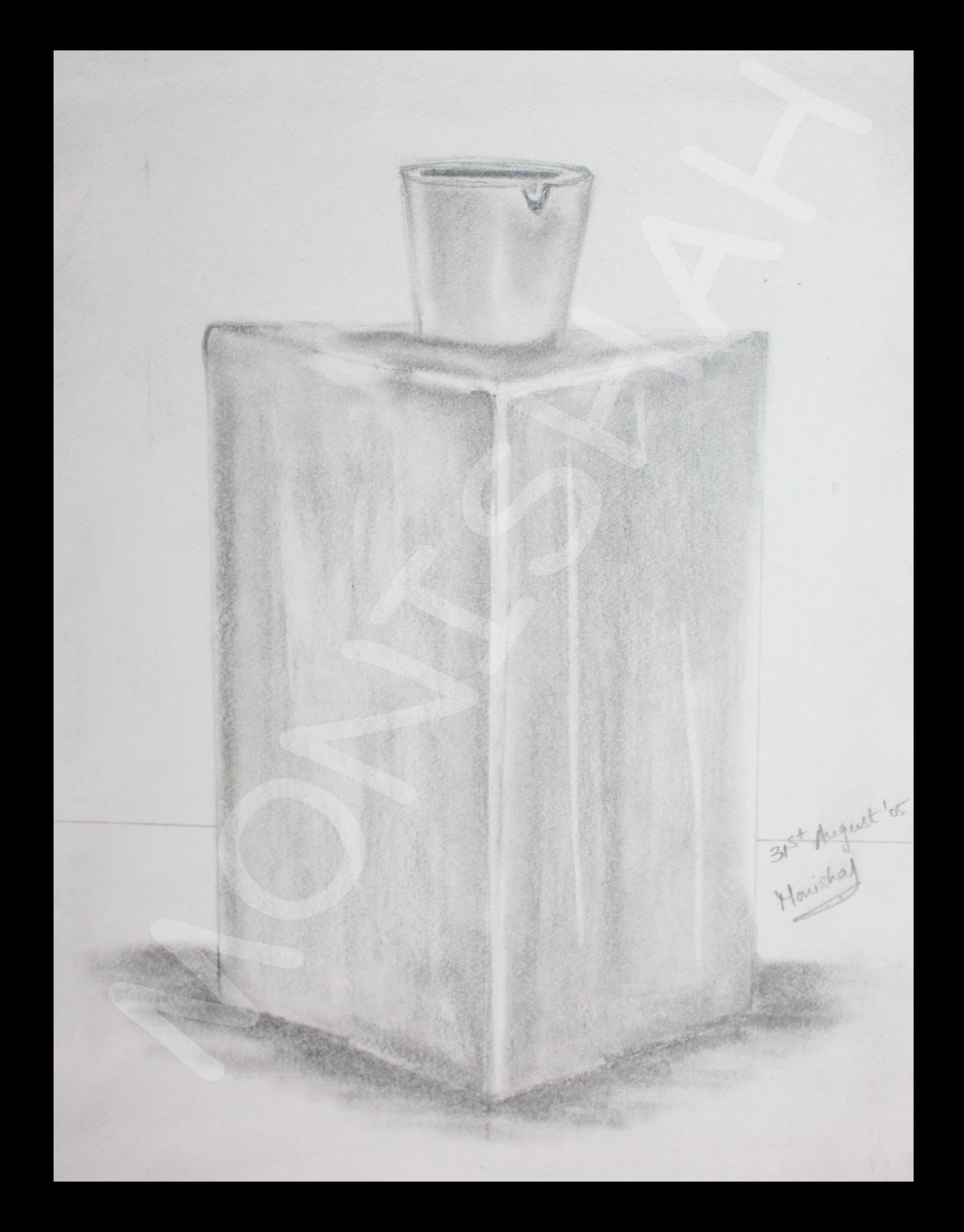MoniShah: Object Study- Pencil Shading