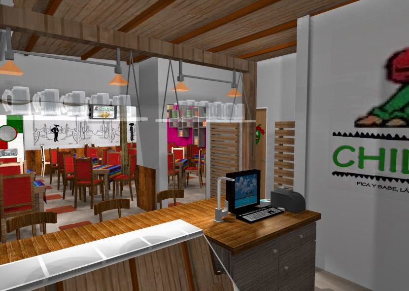 Diseños Integrales: CHILACA. Restaurant de Comida Mexicana