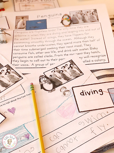 Winter Close Reading for Little Learners & A Sweet Note - Little Bird ...