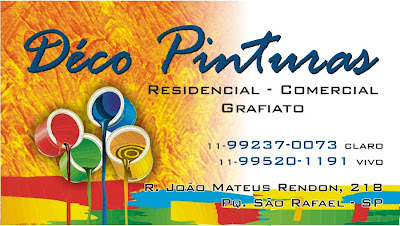 LL Design Gráfico: Déco Pintor - cartão de visita