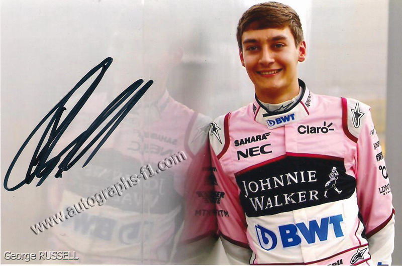 Autographs-F1: George RUSSELL
