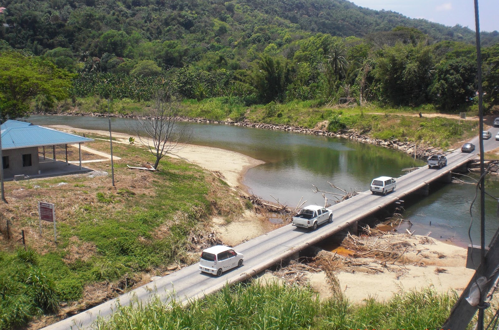 Blog Ini Perjalanan Hidup: Jalan-Jalan Sabah (Jambatan Gantung Tamparuli)