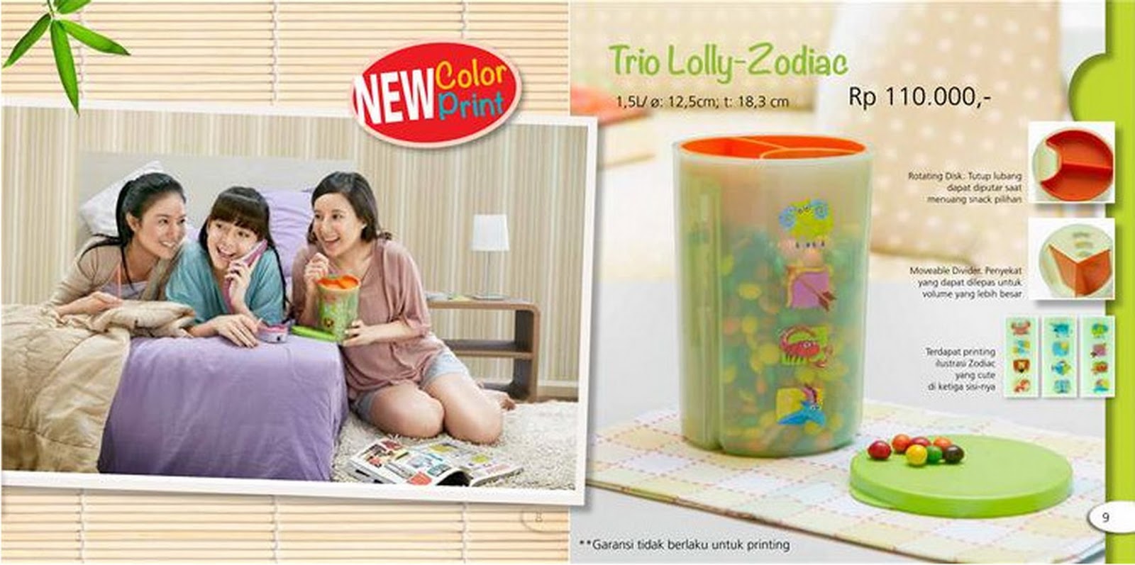 GAMBAR TUPPERWARE COLOUR OF LIFE - AGEN TUPPERWARE INDONESIA