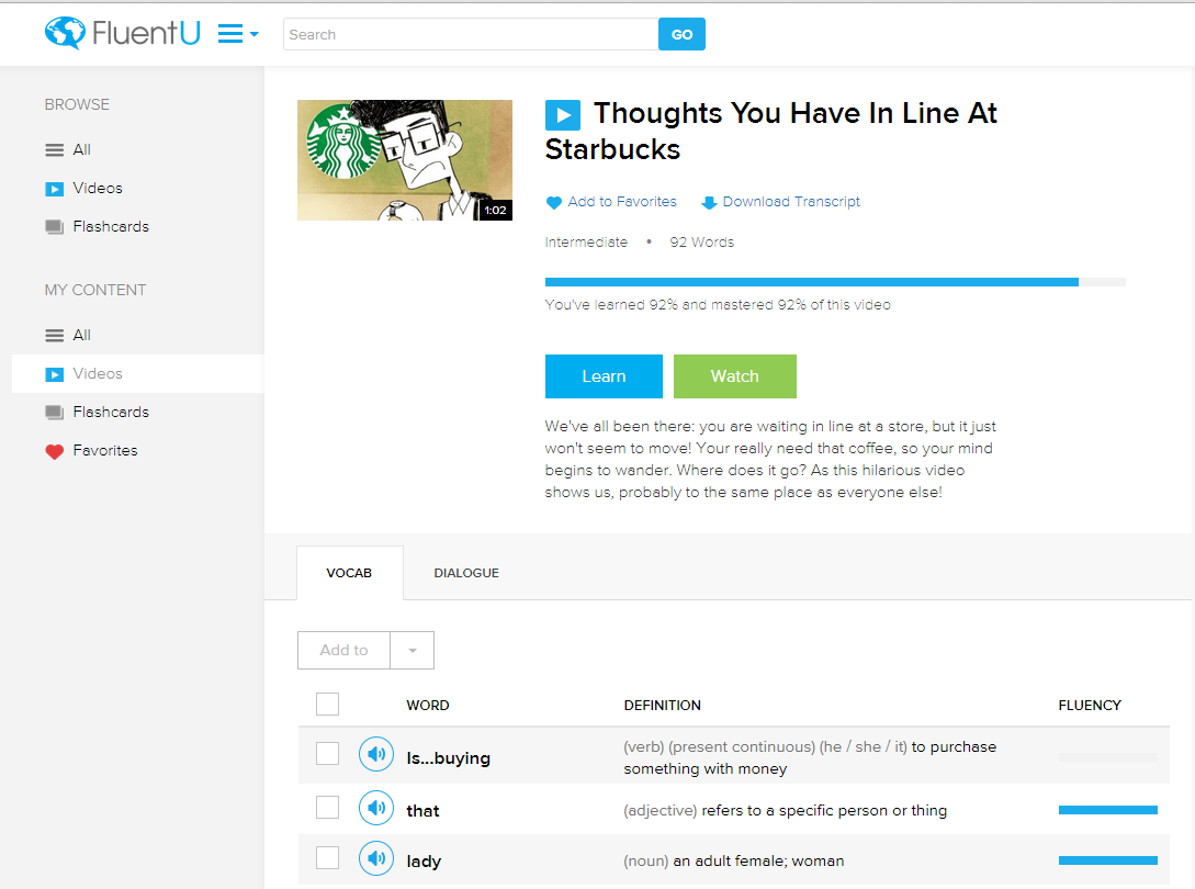 English Elda: FluentU