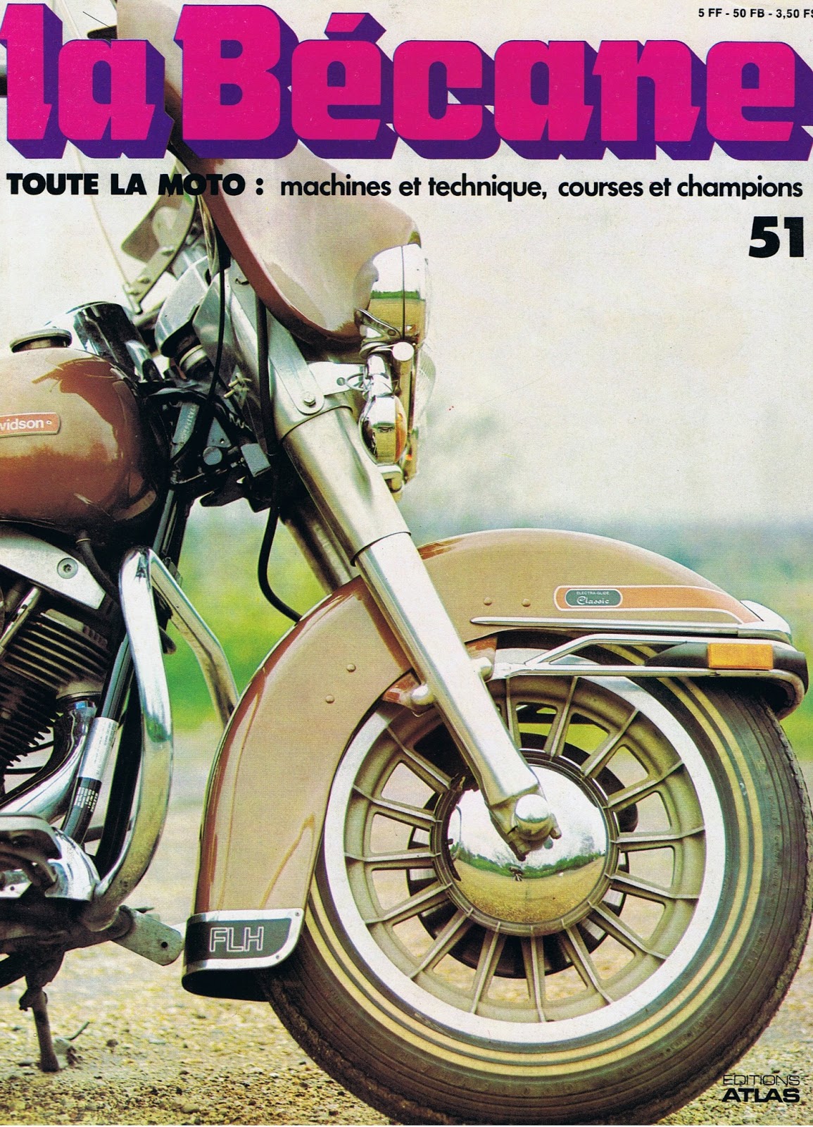 motocycles oldies passion: LA BECANE N° 51