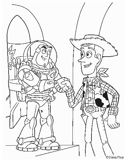 Desenhos do Toy Story para colorir | desenhos para pintar e imprimir