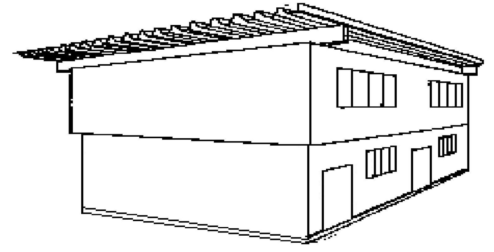 Almir e Suzana: Prédios Populares para Colorir