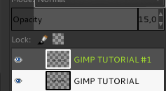 GIMP Tutorial | REFLECTION TEXT EFFECT ~ "K-sEm"