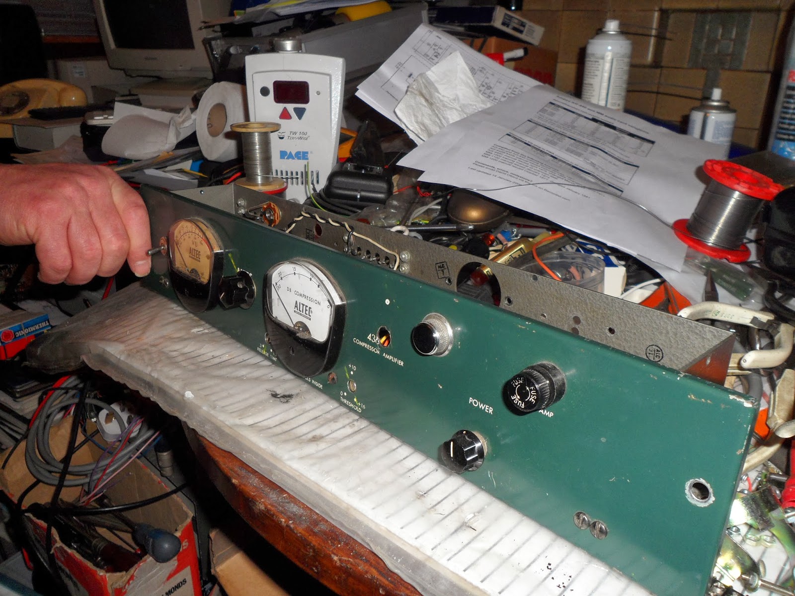 Vintage Audio Workshop: Altec 436C Compressor Amplifier