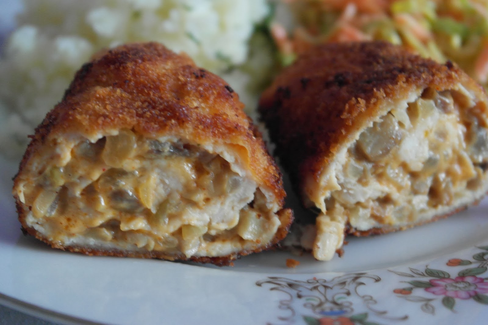 Eat me: Dewolaje z nadzieniem pieczarkowo- serkowym