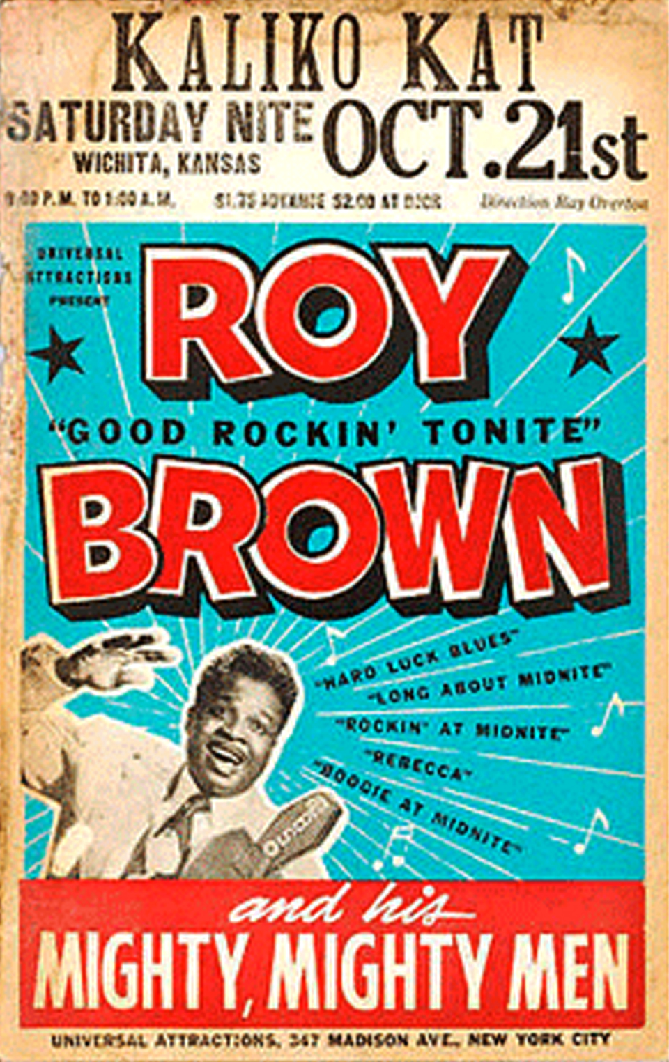 roy brown: POSTERS