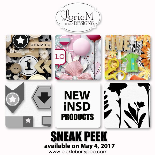 LorieM Designs: New Products Sneak Peek, April Giveaway Winners