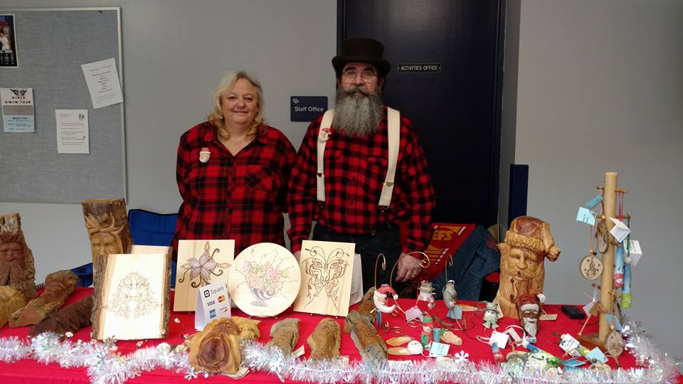 Knotty Wood Spirits: Oak Park Craft Fair 2017