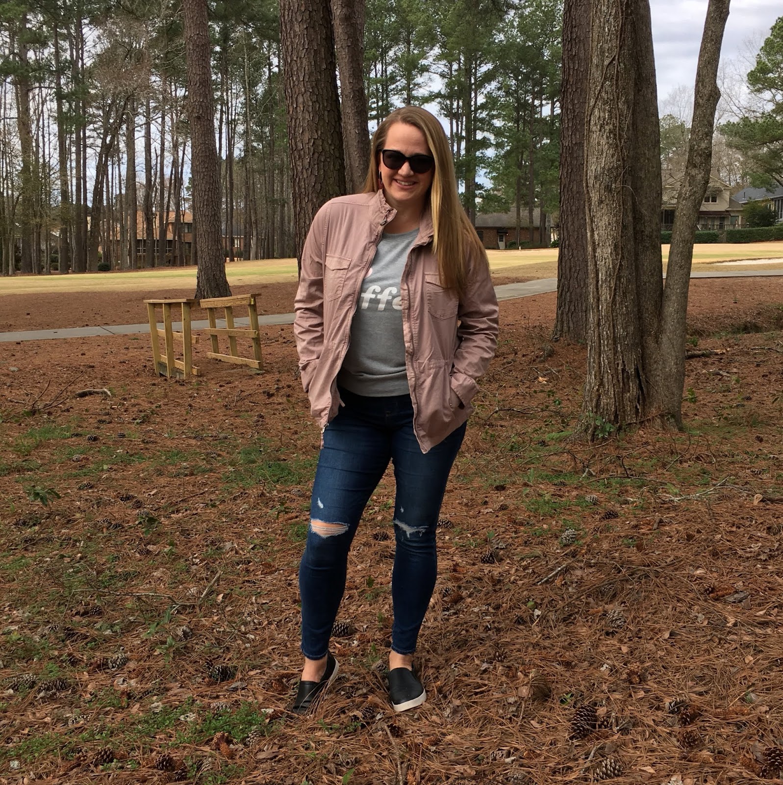 Blush Utility Jacket