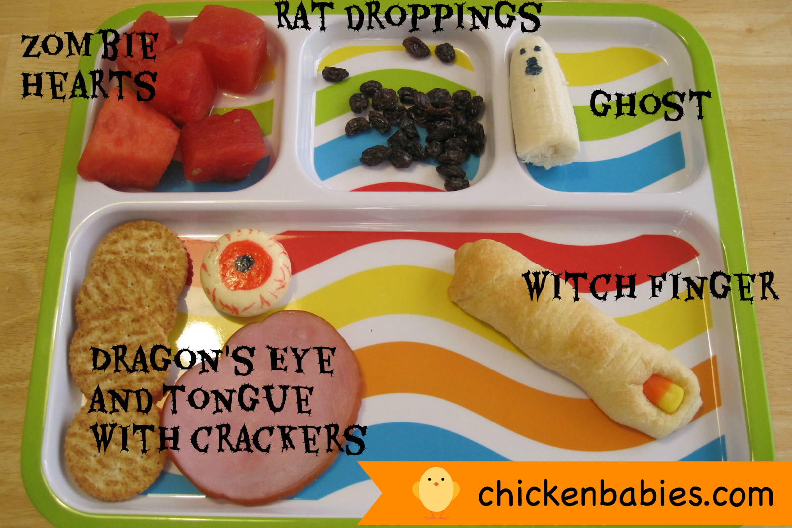 chicken babies: Easy and Fun Monster Meals