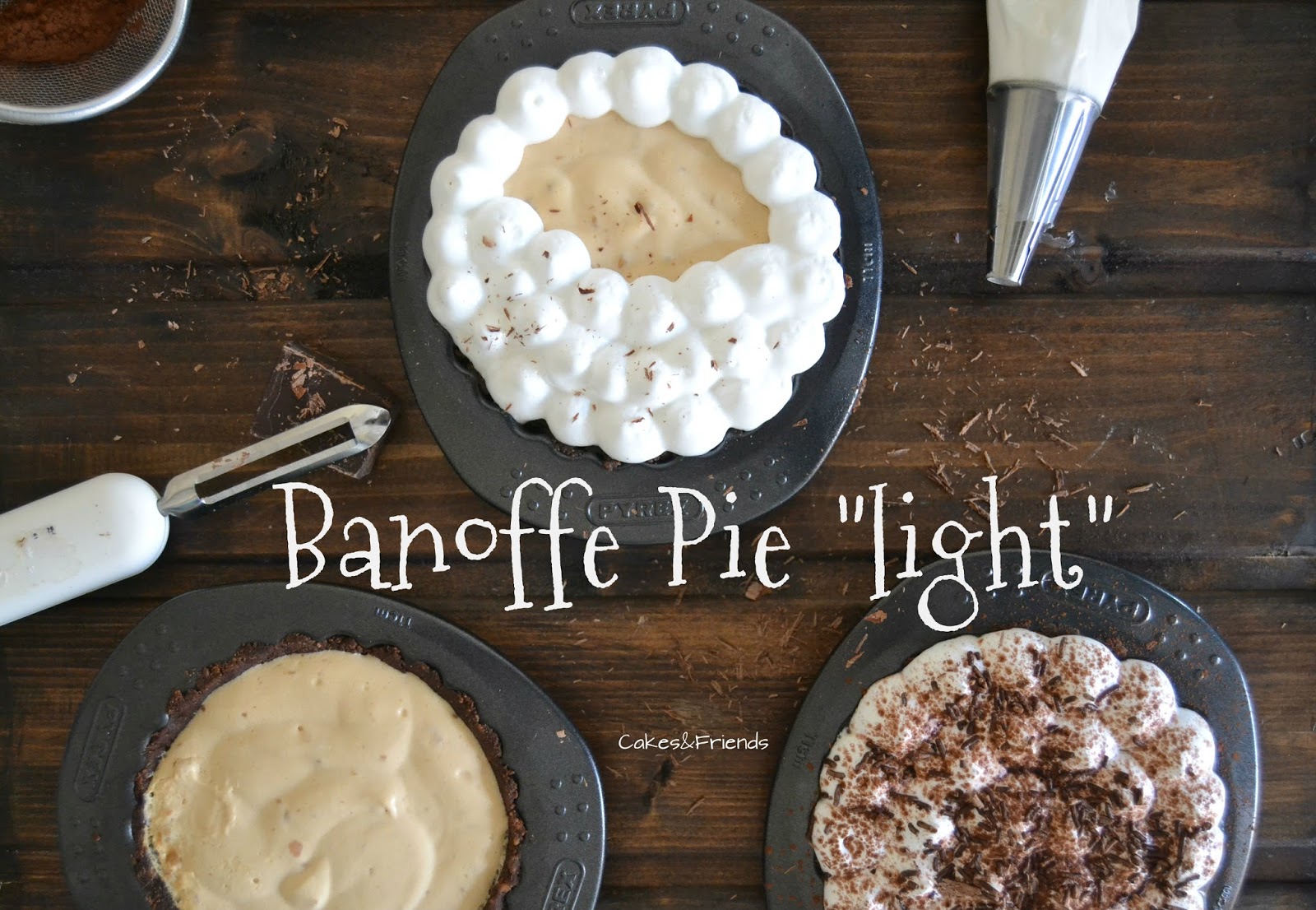 Cakes and friends: Banoffee pie "light"