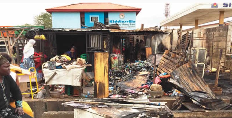 Fire Takes Over Shops At Midnight With Goods Worth Millions Burnt To ...