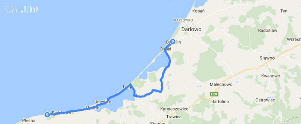 To miejsce na mapie: Ze Świnoujścia na Hel. Rowerowa R10. Świnoujście ...