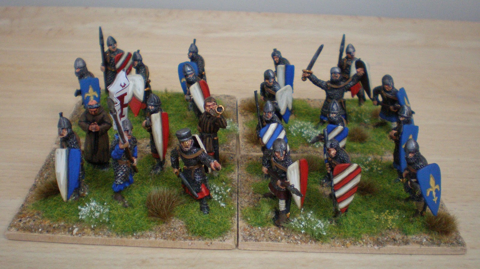 15mm paint shack: 28mm late crusades knights