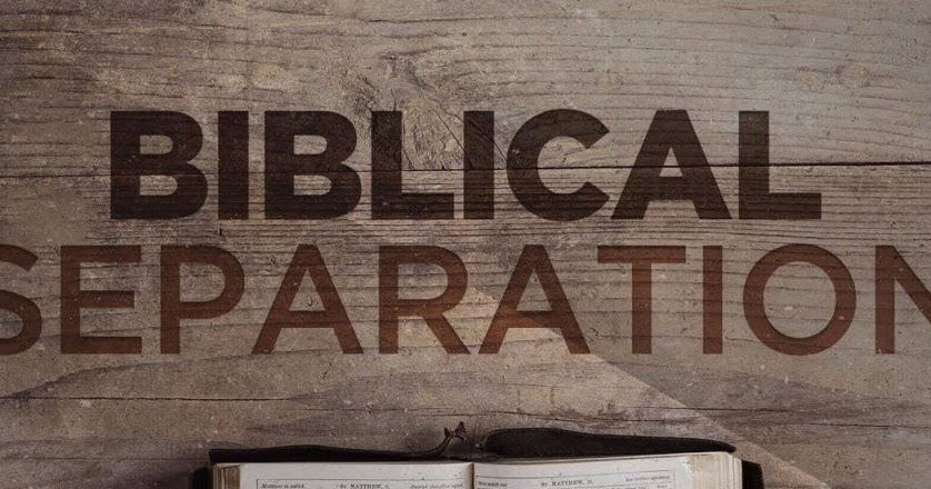 Come Out From Them and Be Separate