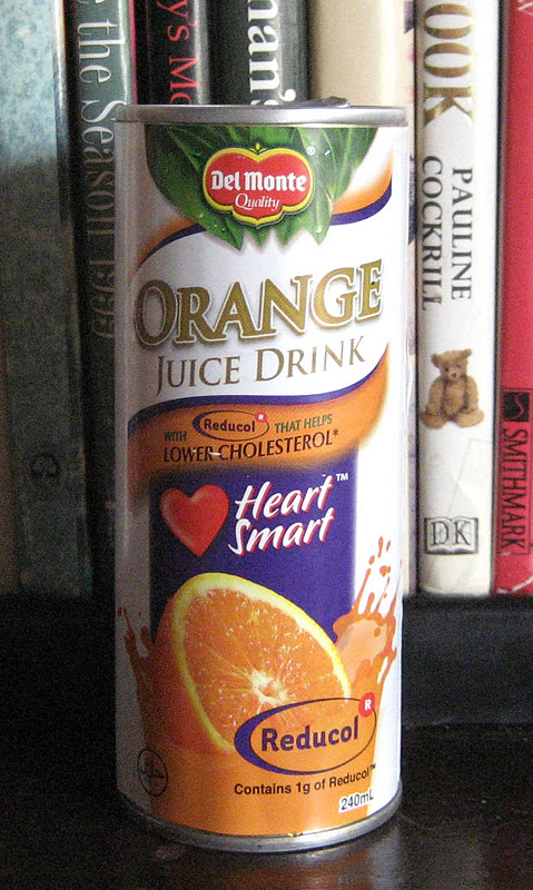 Percy's Can Collection: Del Monte Orange Drink Heart Smart