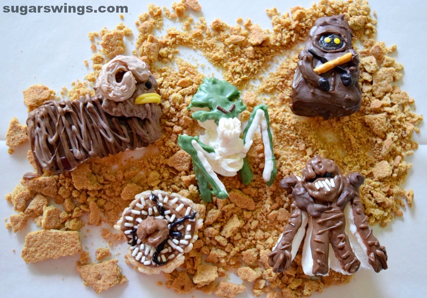 Sugar Swings! Serve Some: Day 7 Star Wars Creature Candies & Cupcakes ...