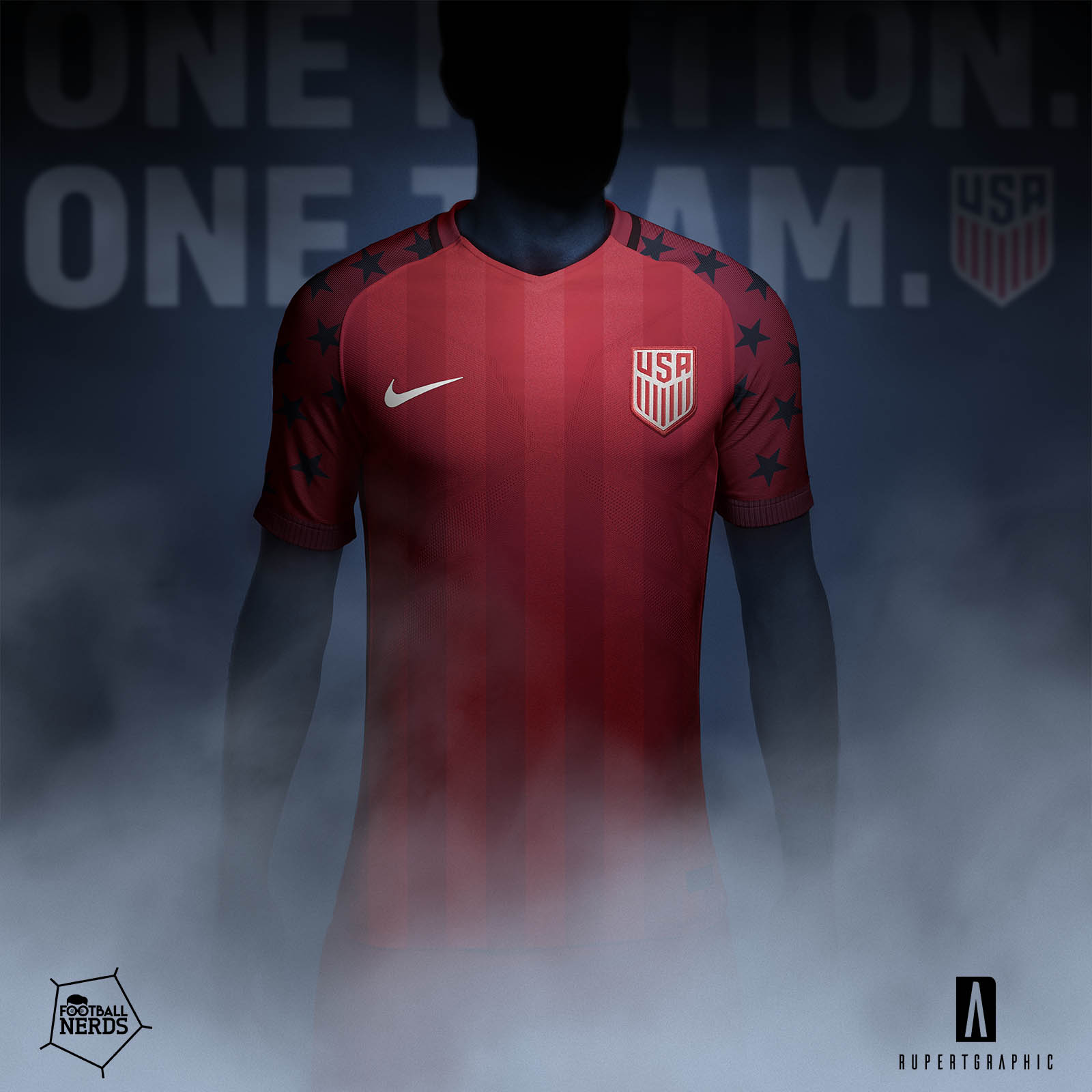 Nike USA 2017 Home, Away and Third Concept Kits Revealed - Footy Headlines