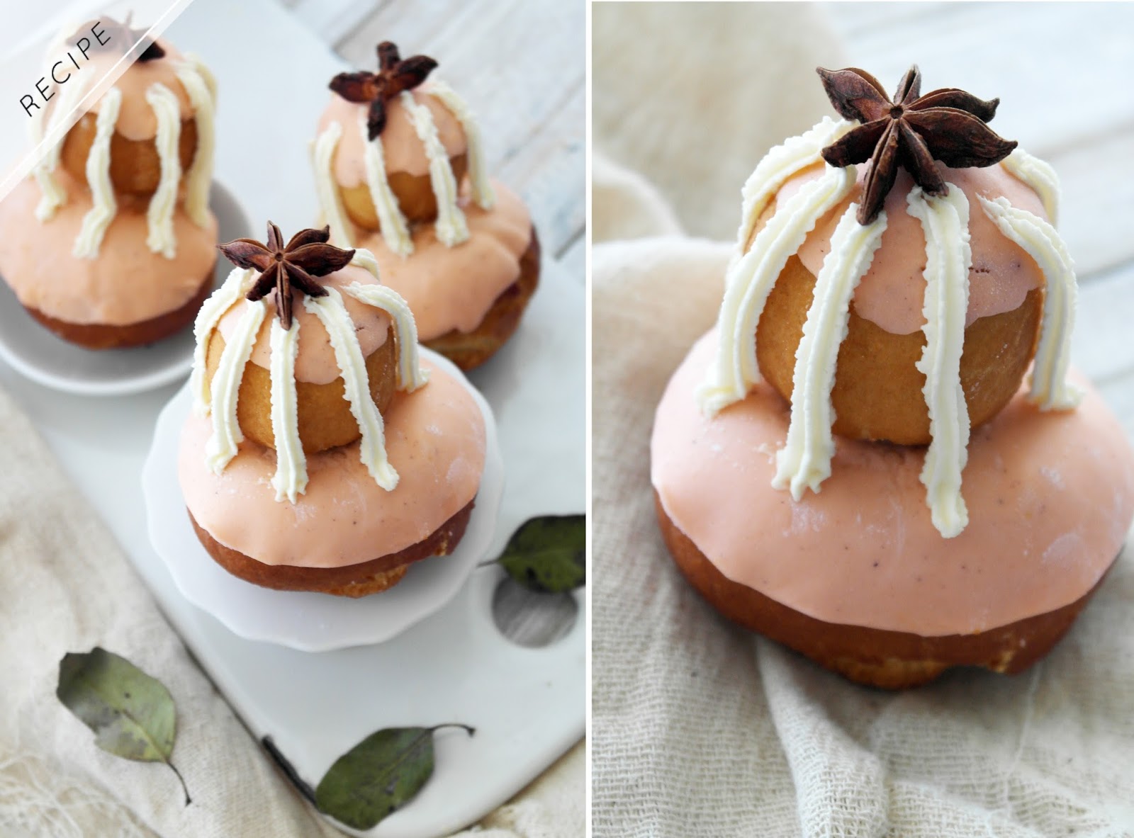 pumpkin pie religieuse recipe