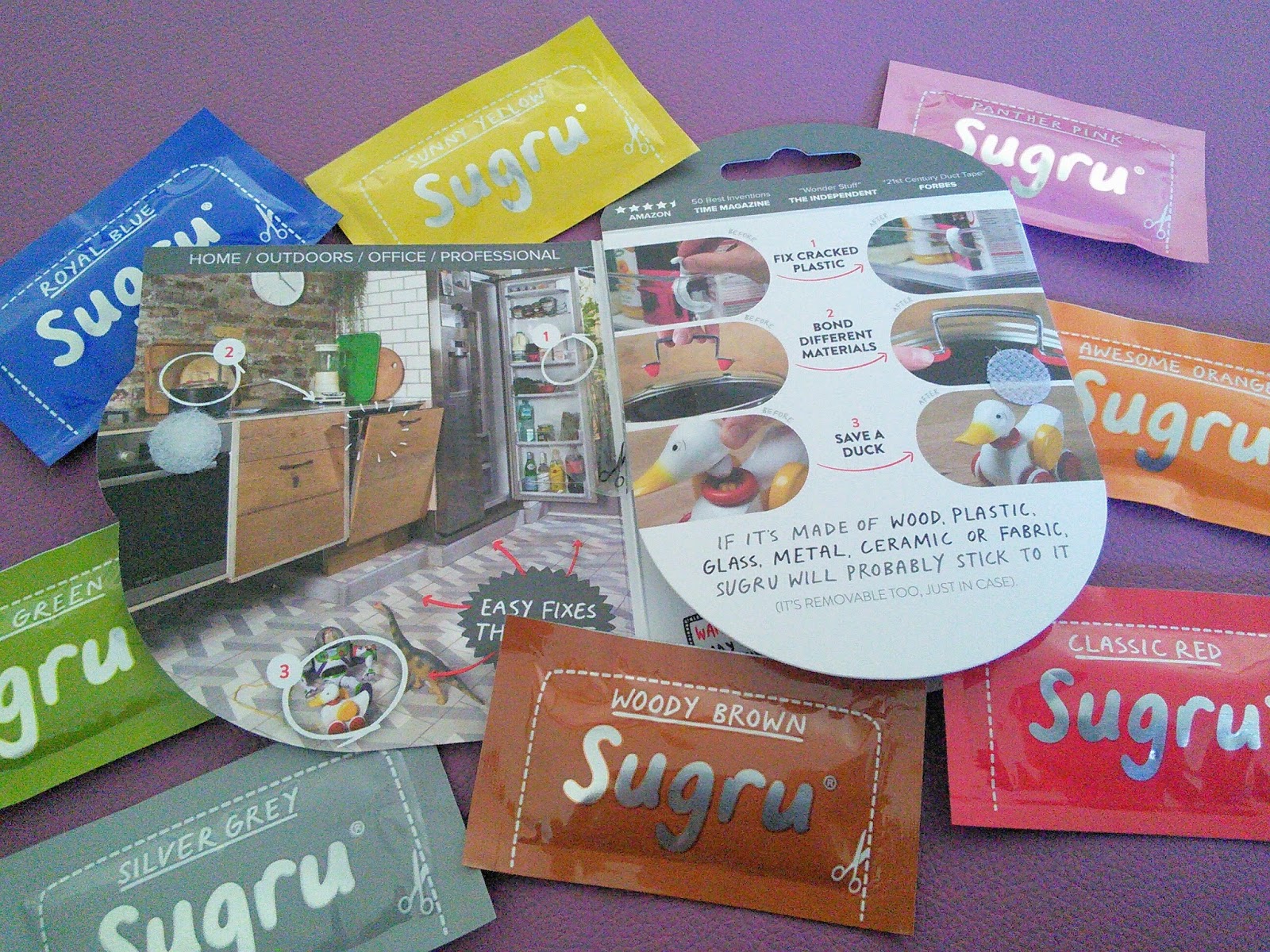 So go to Sugru's website and social media pages to learn more about ...