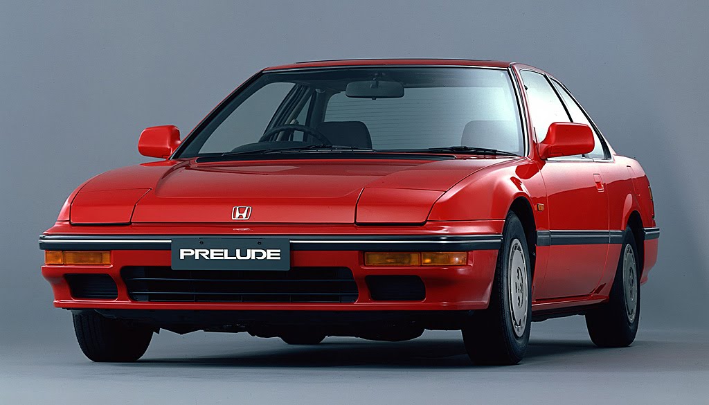 PRELUDE 88-91 3rd: Honda Prelude 4WS 1988 G3 Red Advertisement