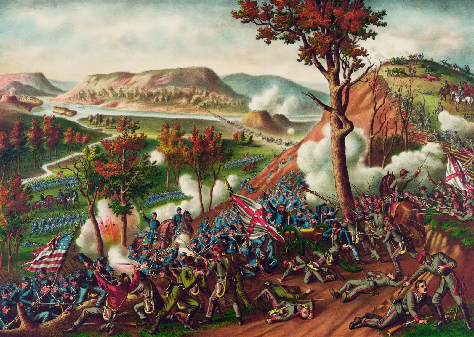 The Civil War 150th Blog: Battle of Chattanooga