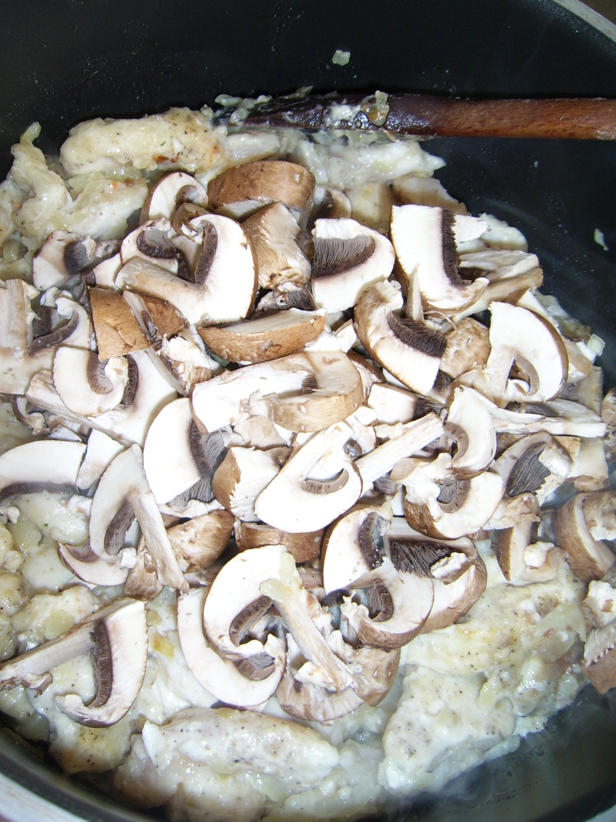 irenafoods: Pollo ai funghi porcini - Chicken with mushrooms porcini ...