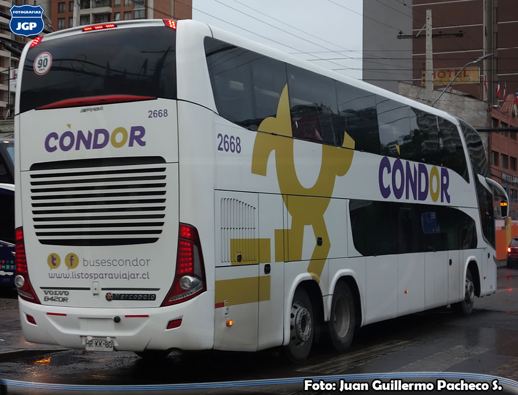 Buses en Chile | Juan Guillermo Pacheco S.: Condor Bus | N° 2668.-