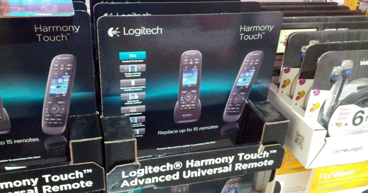 Logitech Harmony Touch Advanced Universal Remote | Costco Weekender