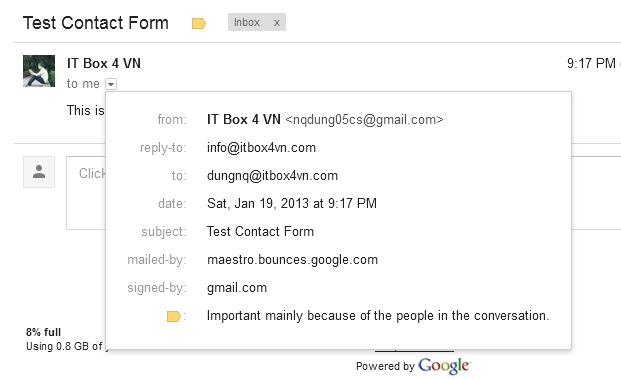 How To Create A Google Docs Contact Form To Your Website - -- IT Box ...