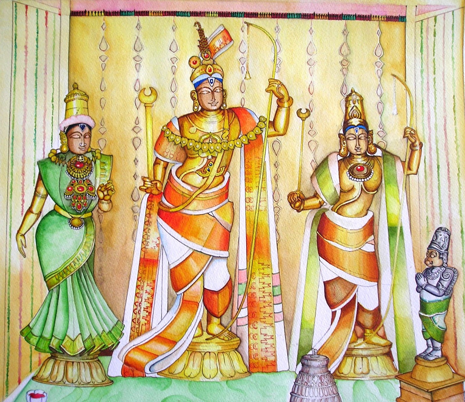 Art Blog: Vaduvur Ramar -1