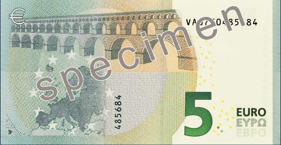 AFNB - Boletim Virtual: Europa - Nova Cédula 2013 - Nota de €5