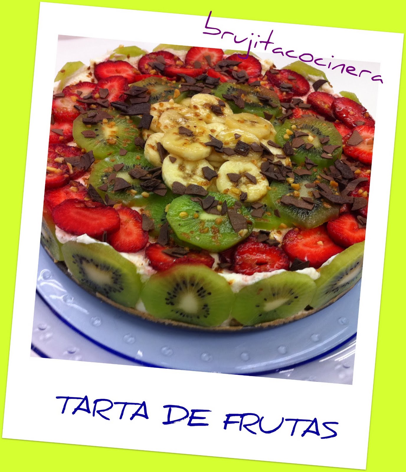POSTRE EXPRES CON FRUTAS NATURALES