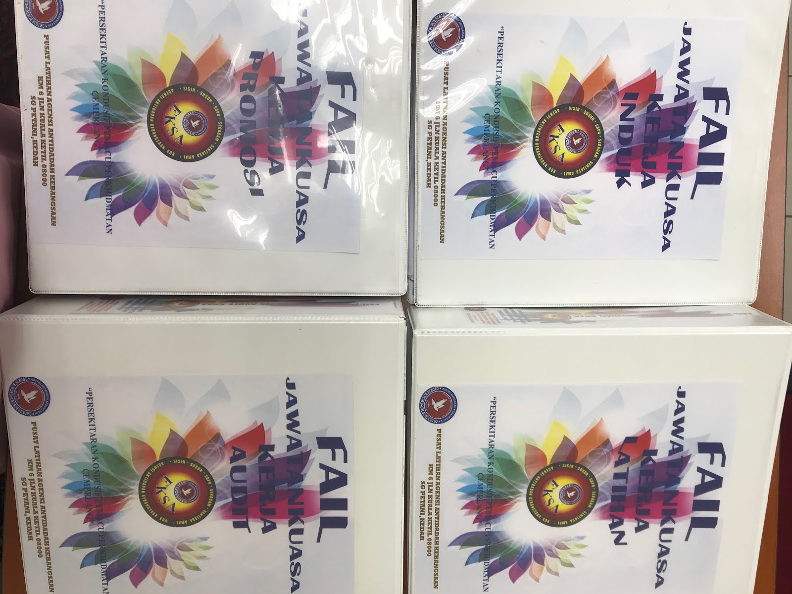 EKSAPLAK: AKTIVITI PENYERAGAMAN FAIL JAWATANKUASA INDUK EKSA