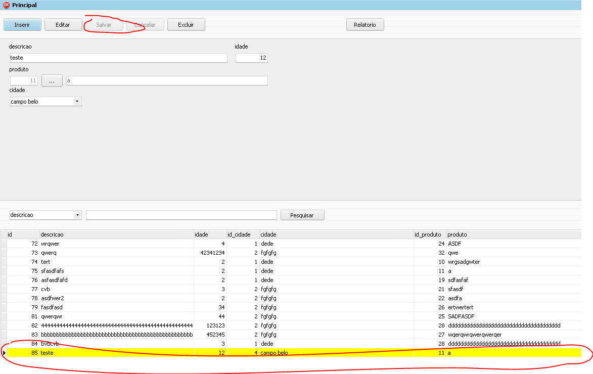 DeividNn: Delphi - lookupcombobox,pesquisa e relatorio