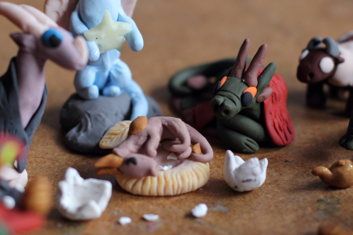 "We do it the Hard Way": Dragons at the Nativity